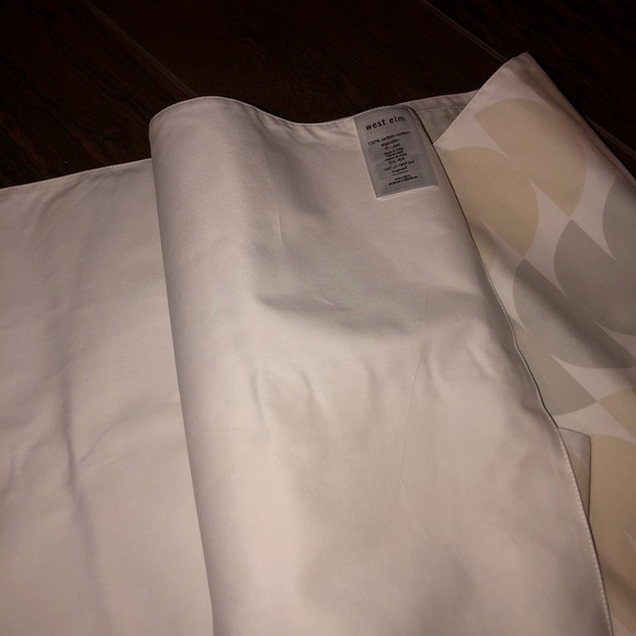 West Elm | Dining | West Elm Cream Grey Table Runner Nwt | Poshmark